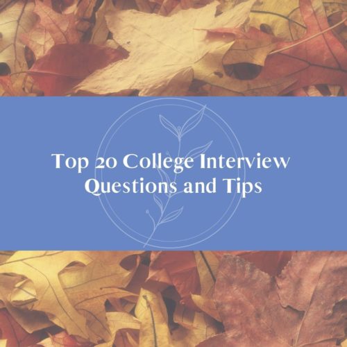 Top 20 College Interview Questions and Tips! | The College Curators